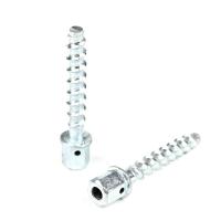China M10 Electroplated HEX Flange Thread Rod Anchor for Bolt Screws in Heating Ventilation for sale