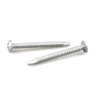 China M5.5x60mm Stainless Steel Bi-Metal Self Drilling Screw Phillips Wafer Head Bimetal Screw for sale
