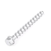 China HEX Head M6 Metric Self Drilling Concrete Anchor Bolts for Evacuation Platform Support for sale