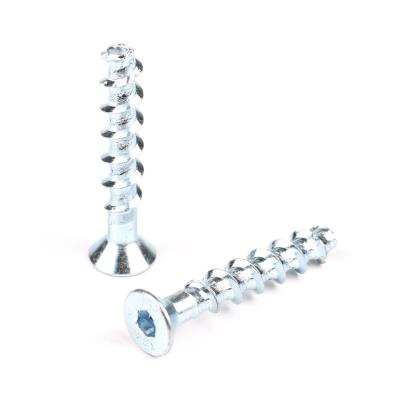 China Metric Zinc Plating Flat Head Hex Socket Self Drilling Metal Anchor M6 50mm Anclajes for sale