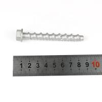 China Carefully Crafted M8x75mm Flange Hexagon Head Concrete Screws Stainless Steel 410 for sale