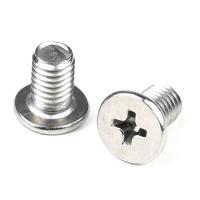 China ISO Standard M8 Fine Thread Set Countersunk Phillips Machine Screws for Wood to Metal for sale