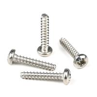 China Stainless Steel Self Tapping Screws M3.5x18mm with Pozidriv Drive and Plain Finish for sale