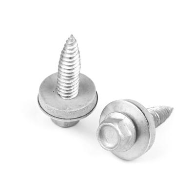 China Wood Fastening Bi Metal Self Taping Hex Head Gypsum Screws 6x25 for Heavy-Duty Usage for sale