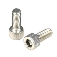 China Flat Head Customized Security Fillister Head Hex Socket Machine Screws for Decorative for sale