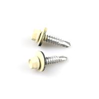 China Seat Fix Fastening Bi-Metal Screw Self Drilling Screw St5.5x25 for Roof Steel Tile for sale