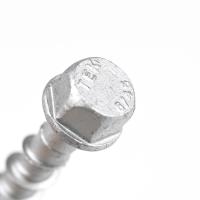 China ZINC Finish Hex Head Carbon Steel Metal Concrete Anchor Bolts for Municipal Engineering Guardrail for sale