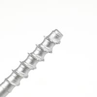 China ZINC Finish Hex Head Carbon Steel Metal Concrete Anchor Bolts for Municipal Engineering Guardrail for sale