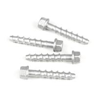 China ZINC Finish Hex Head Carbon Steel Metal Concrete Anchor Bolts for Municipal Engineering Guardrail for sale