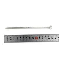 China Stainless Steel 150mm Vis A Bois Tete Hexagonale Bugle Head Wood Screw for Installation for sale