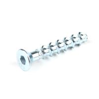 China Concrete Anchor Bolts Screw Carbon Steel M6x50mm Hex Socket Flat Head for T/T Payment for sale