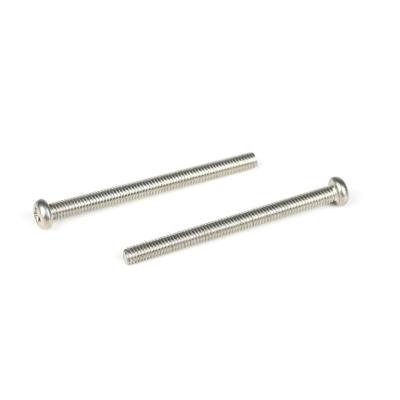 China Customized M4x50mm Pan Head Phillips Machine Screws For Gas Stove with Ruspert Finish for sale