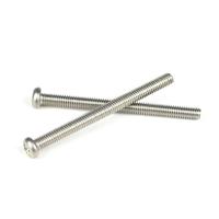 China Customized M4x50mm Pan Head Phillips Machine Screws For Gas Stove with Ruspert Finish for sale