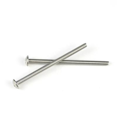 China ISO Standard ZINC Finish M4 Button Phillips Head Machine Screw 65mm Stainless Steel SS304 for sale