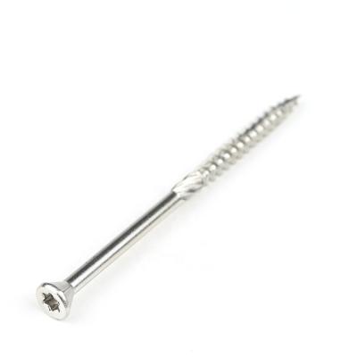 China 80mm Chipboard Flooring Screws with Ruspert Finish and Phillips Cross Recess Drive Type for sale