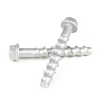 China Hex Flange Drive Carbon Steel M12x100mm Concrete Screws for Heavy Duty Applications for sale
