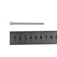 China ISO Standard ZINC Finish M4 Button Phillips Head Machine Screw 65mm Stainless Steel SS304 for sale