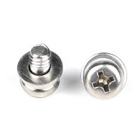 China Stainless Steel 304 Screws Pan Phillips M5x16 Machine Screw For Door for sale