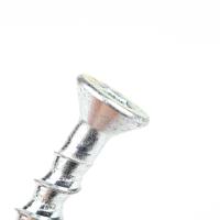 China Carbon Steel White Zinc Plated Hex Socket Flat Head Self Drilling Masonry Concrete Screws M8 50mm for sale