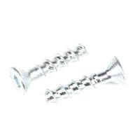 China Carbon Steel White Zinc Plated Hex Socket Flat Head Self Drilling Masonry Concrete Screws M8 50mm for sale