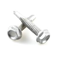 China Customized DIN7504K Flange Hex Head Bi-Metal Self Drilling Screws 4.8x25mm Standard for sale