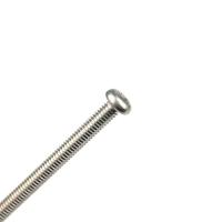 China Stainless Steel M4 x 10mm Pan Head Phillips Screws for Solar Water Heater Plain Finish for sale