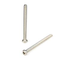 China Stainless Steel M4 x 10mm Pan Head Phillips Screws for Solar Water Heater Plain Finish for sale