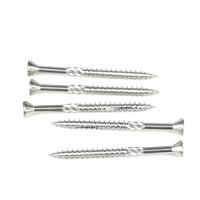 China Phillips Cross Recess 60mm Csk Head Metal Deck Screw for Wood Floor Trim Style for sale