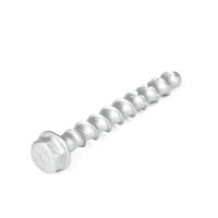 China Anti Collision Support Mold Flange Hex Stainless Steel M8 Concrete Screw Anchor Bolts for sale