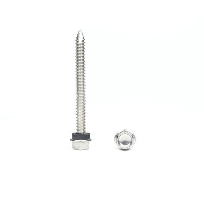 China Stainless Steel Roof Shield Self Drilling Flange Tapping Screw With Washer for Needs for sale