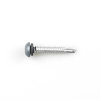 China Metric Torx Pan Head Self Drilling Tapping Screw Stainless Steel Bimetal Screw With Epdm Washer for sale