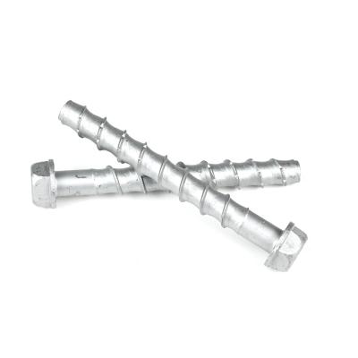 China ZINC Finish Multifunction Stainless Steel Fixings 150mm M8 300mm Concrete Screws For Bridges for sale