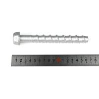 China ZINC Finish Multifunction Stainless Steel Fixings 150mm M8 300mm Concrete Screws For Bridges for sale