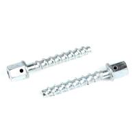 China Rail Traffic M10 80mm Plating Thread Rod Flange Hex Tornillos De Anclaje Concrete Screw Anchor For Heating Ventilation System for sale