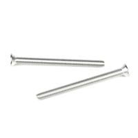 China Metric SUS316 M5 Machine Screw 70mm Flat Phillips Din965 for Solar Water Heater Easy for sale