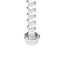 China Stainless Steel Hex Flange 75mm M8 Concrete Bolt for Packing Bumper in Concrete Screw for sale