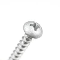 China Metric GB Standard Ss410 Stainless Steel Type 17 Decking Screws 4.1x35 Small Phillips for sale