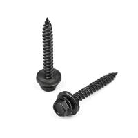 China ZINC Finish Flange Hex Head Wood Screw for Wooden Building Materials and Structures for sale