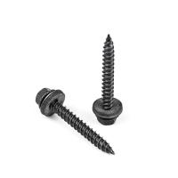 China ZINC Finish Flange Hex Head Wood Screw for Wooden Building Materials and Structures for sale