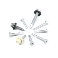 China Sale Bi Material Hex Csk Pan Head Washer Self Drilling Screw with Washer 100% QC Tested for sale