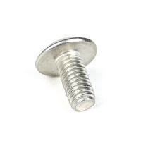 China Flat Undercut Head Style Stainless Steel Metal Truss Phillips Cross Recesse Machine Screw for sale