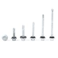 China Sale Bi Material Hex Csk Pan Head Washer Self Drilling Screw with Washer 100% QC Tested for sale