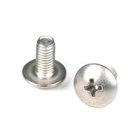 China Flat Undercut Head Style Stainless Steel Metal Truss Phillips Cross Recesse Machine Screw for sale