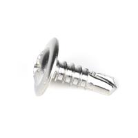 China 410 Stainless Steel Truss Wafer Phillips Head Self Drilling Screws for Electric Appliance for sale