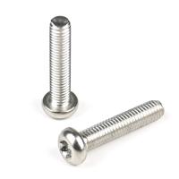 China SUS304 Thread Cutting Pan Head Torx M5 X 20mm Machine Screws for Shelving ZINC Finish for sale