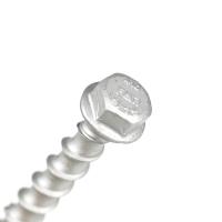 China Mechanical Self-Drilling Anchor Bolt Hex Flange Concrete Bolt M8 for Heavy Duty 410 SS for sale