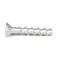 China M8 60mm Stainless Steel Anchor Bolt Sus410 Hex Socket Flat Head Self Drilling Concrete Screw for sale