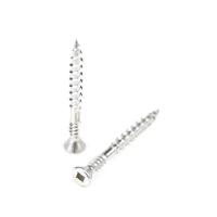 China Durable 304 Stainless Steel Drywall Screw 55mm For Wooden Ceiling Partition Square Drive for sale