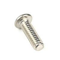 China Stainless Steel 304 Button Head Allen Tamper Resistant Hex Full Thread Machine Screws for sale