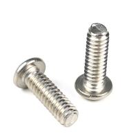 China Stainless Steel 304 Button Head Allen Tamper Resistant Hex Full Thread Machine Screws for sale